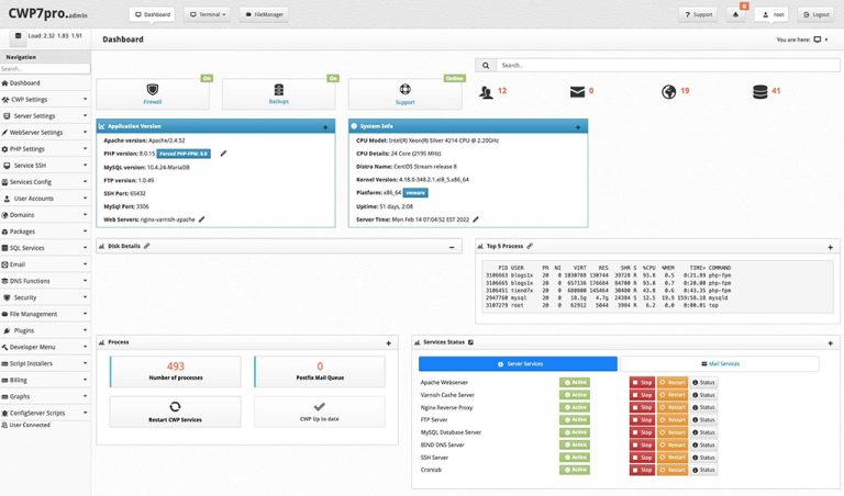 16 Best Open Source Web Hosting Control Panels As Of 2024 Updated
