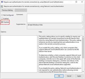[Fixed] The Remote Computer Requires Network Level Authentication