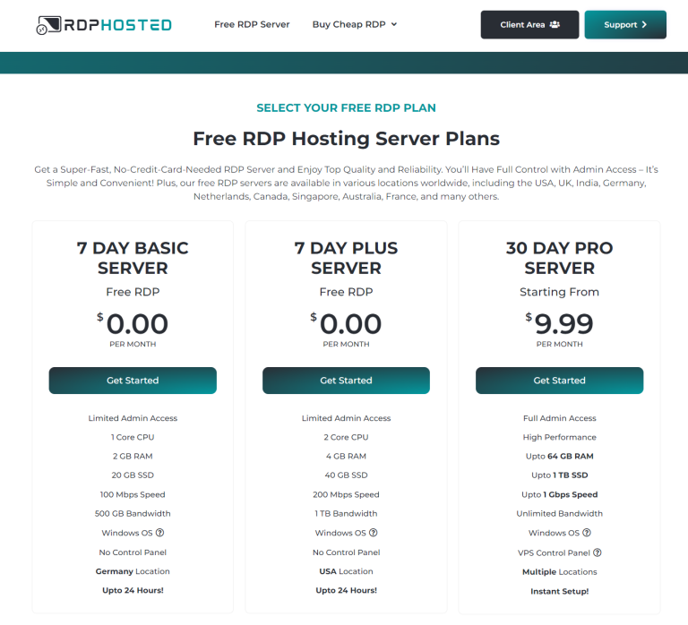 How to Get a Free RDP Server for Lifetime [100% Working]