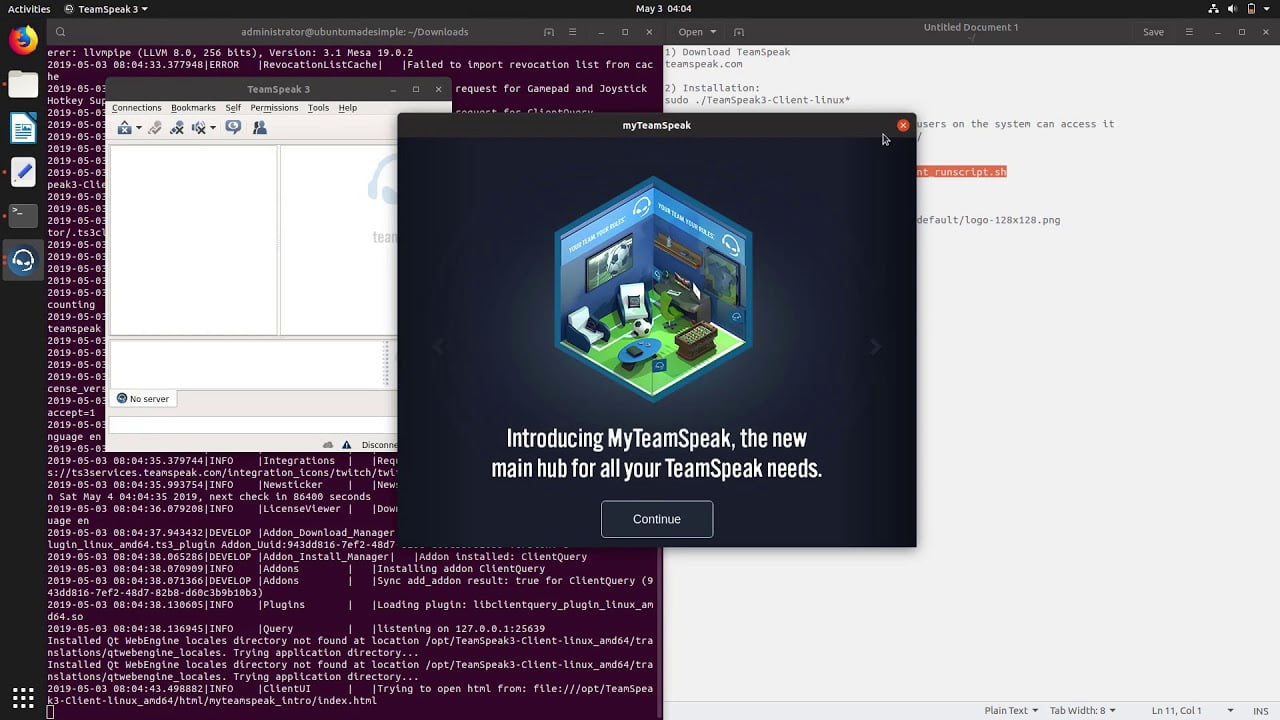 How to Setup TeamSpeak Server on Linux